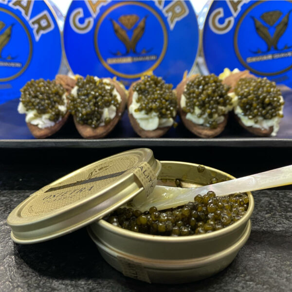 Salty Sicilian Cannoli - Caviar Giaveri